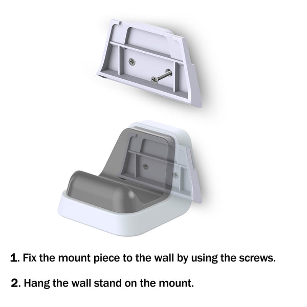 PlayVital 2 Pack Universal Game Controller Wall Mount for ps5 & Headse – GamingCobra