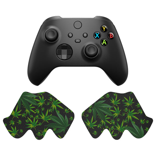PlayVital Green Weeds Anti-Skid Sweat-Absorbent Controller Grip for ...