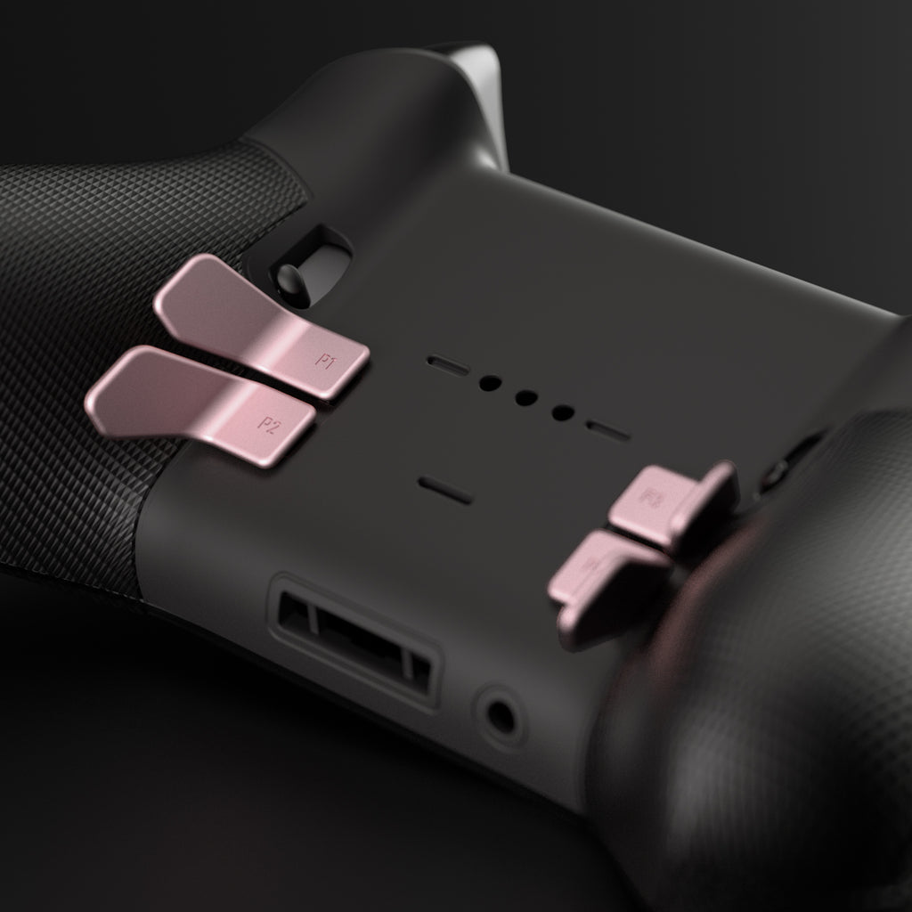 eXtremeRate Metalic Rose Gold 6in1 Replacement Interchangeable Swift B ...