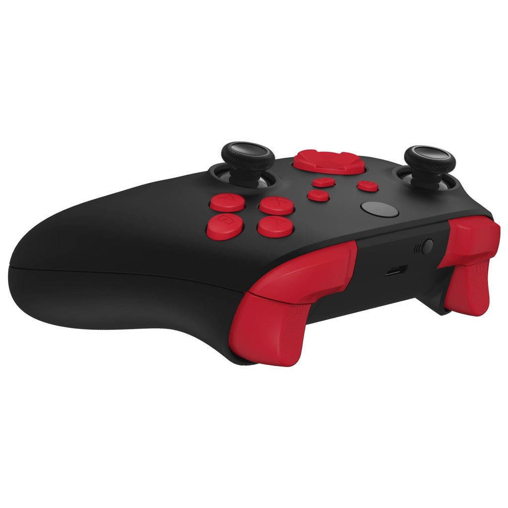 eXtremeRate Passion Red Replacement Buttons for Xbox Series X & S ...