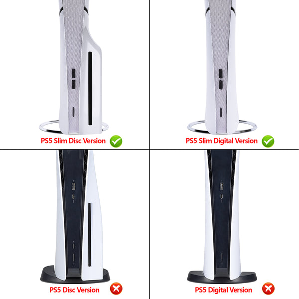 PlayVital Dust Filter 12 in-1 for PS5 Slim Console Disc & Digital Dust ...