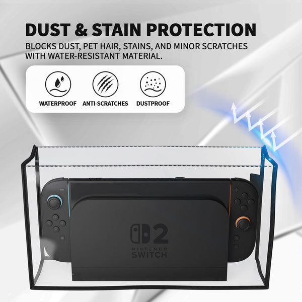 PlayVital Dust Cover for Nintendo Switch 2, Anti-Scratch Dust Guard Wa ...
