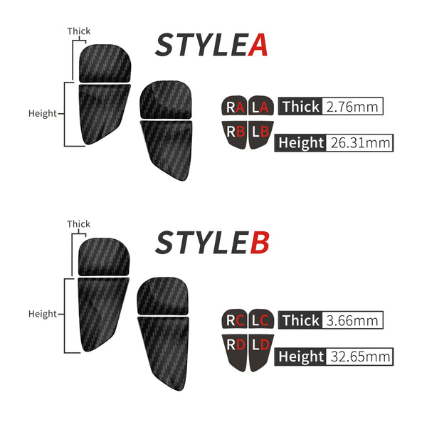 PlayVital BLADE 2 Pairs Shoulder Buttons Extension Triggers for ps5 Co ...