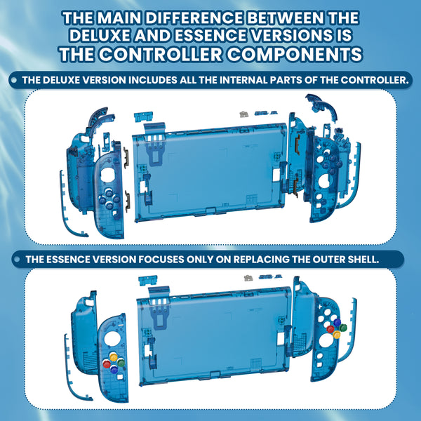 eXtremeRate DIY Replacement Full Set Shells with Buttons for Nintendo ...