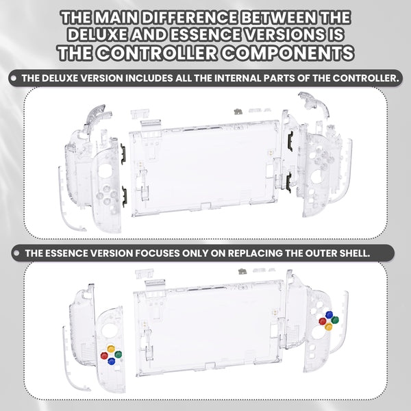eXtremeRate DIY Replacement Full Set Shells with Buttons for Nintendo ...