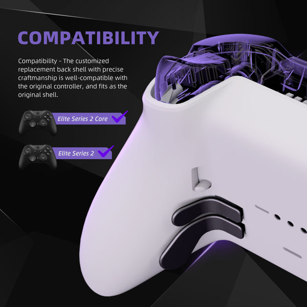 eXtremeRate Replacement Bottom Shell Case for Xbox Elite Series 2 Cont ...