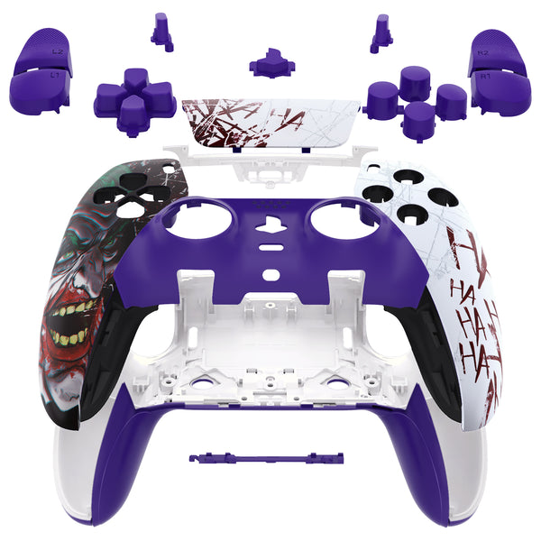 eXtremeRate Custom Replacement Full Set Shells with Buttons for PS5 Ed ...