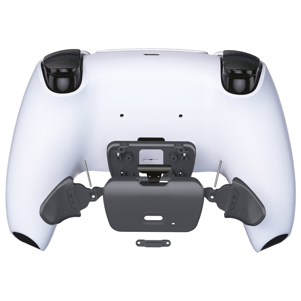 Classic Gray Replacement Redesigned K1 K2 Back Button Housing Shell for PS5 Controller ...