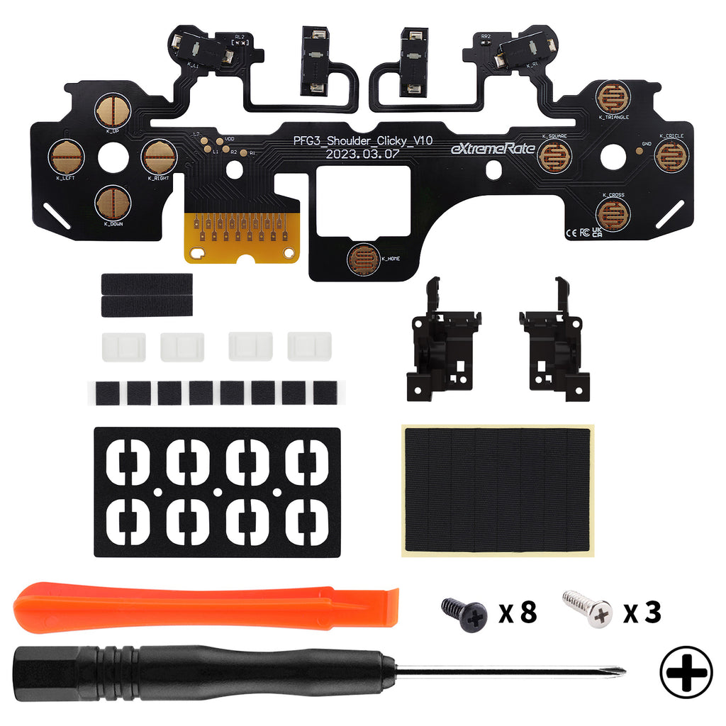 eXtremeRate Micro Switch - Strong Version Clicky Hair Trigger Kit for ...