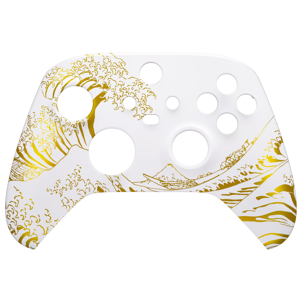eXtremeRate The Great GOLDEN Wave Off Kanagawa - White Replacement ...