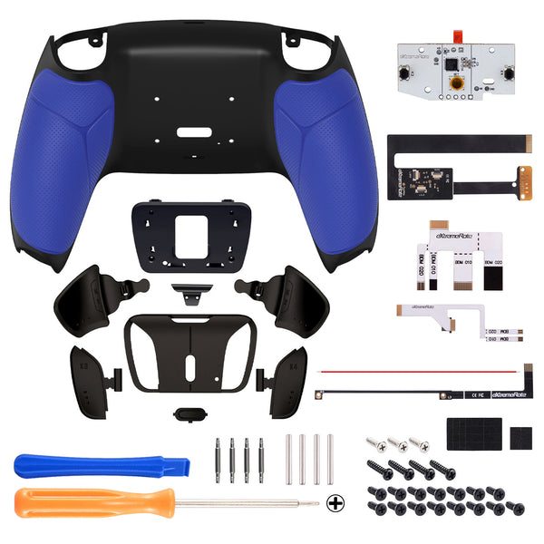 eXtremeRate Black Real Metal Buttons (RMB) Version RISE4 Remap Kit for ...