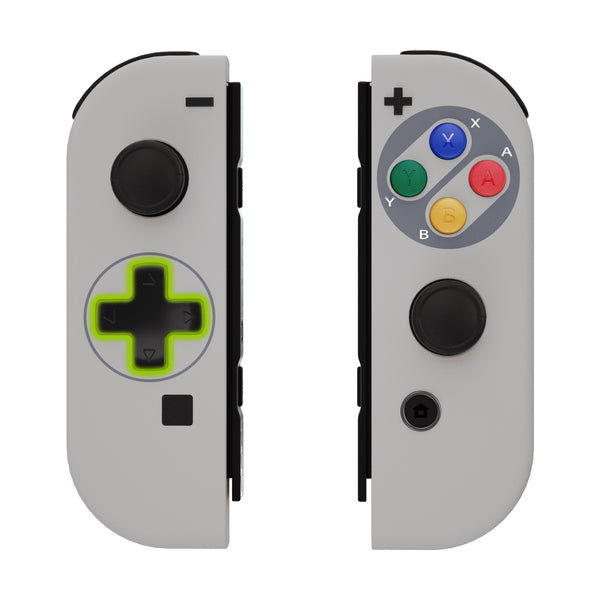 eXtremeRate SNES Classic EU Style Joycon Handheld Controller Housing ...