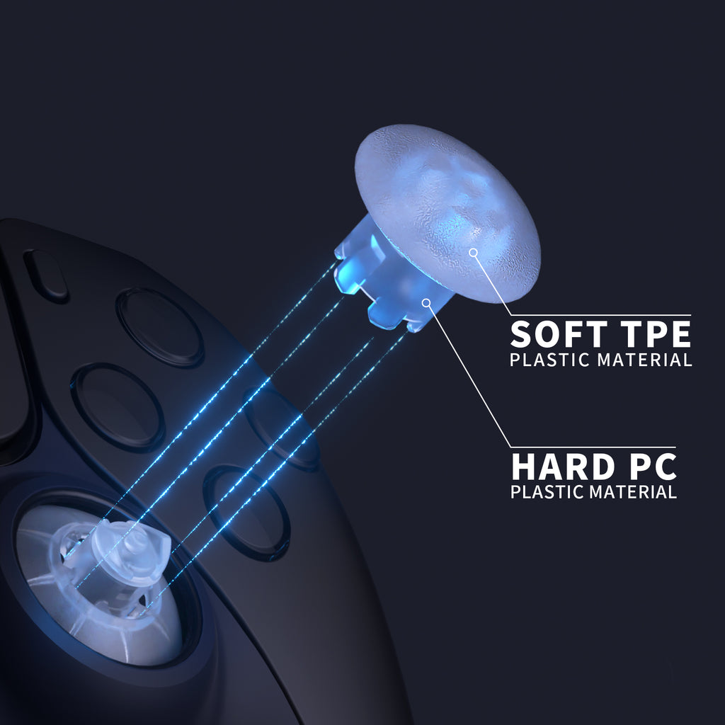 eXtremeRate EDGE Sticks Swappable Thumbsticks for PS5 Controller, Cust ...
