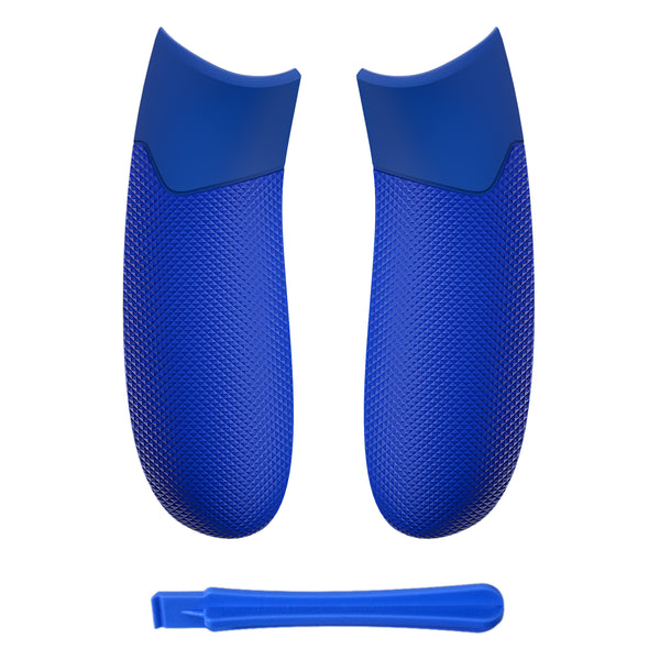 eXtremeRate Rubberized Blue Performance Non-Slip Texture Rubberized Gr ...