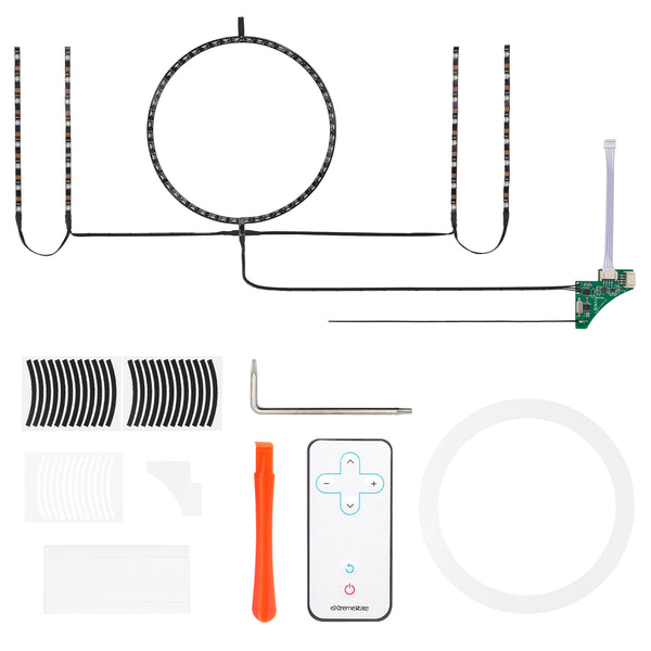 eXtremeRate RGB LED Light Strip Kit for Xbox Series S Console with IR ...