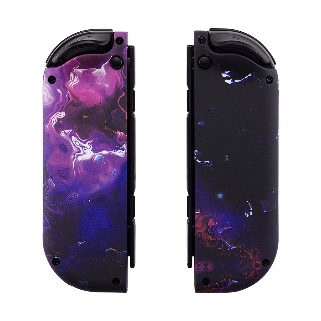 eXtremeRate Soft Touch Grip Surreal Lava Joycon Handheld Controller Ho ...