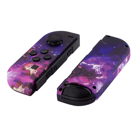 eXtremeRate Soft Touch Grip Surreal Lava Joycon Handheld Controller Ho ...