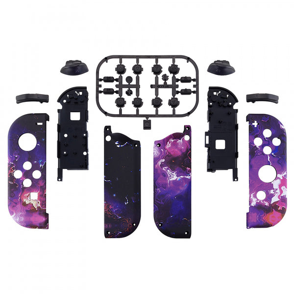 eXtremeRate Soft Touch Grip Surreal Lava Joycon Handheld Controller Ho ...