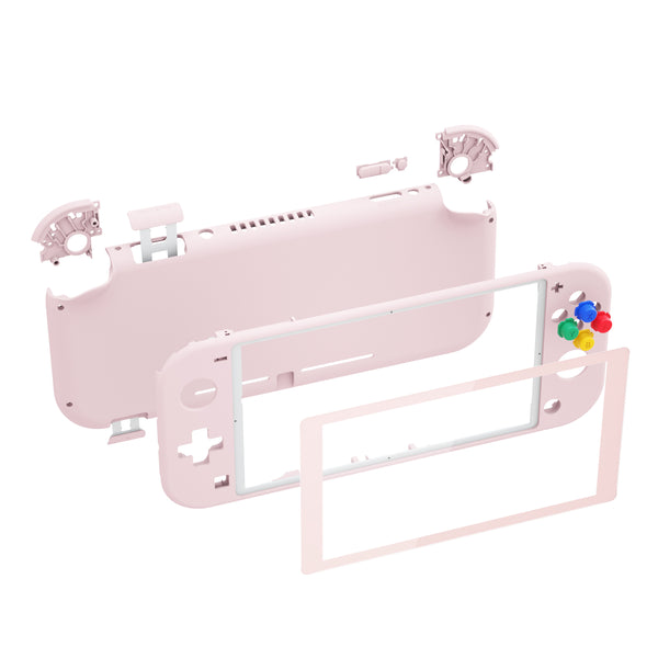 eXtremeRate Cherry Blossoms Pink DIY Replacement Shell for Nintendo Sw ...