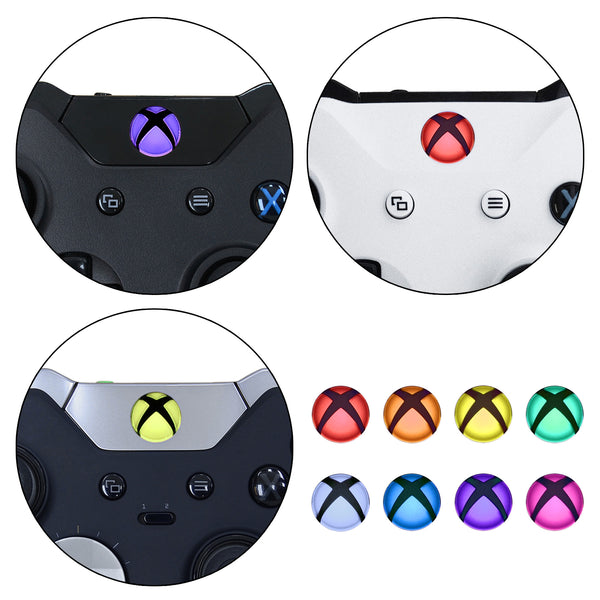 eXtremeRate Custom Home Guide Button LED Stickers for Xbox One /S /Eli ...
