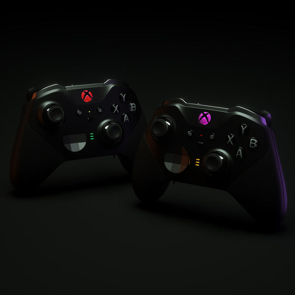 eXtremeRate Custom Home Guide Button LED Mod Stickers for Xbox One Eli ...