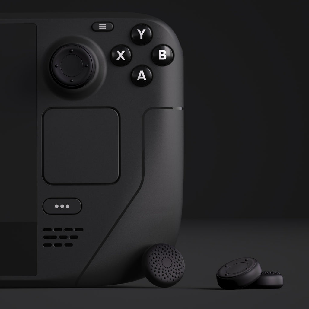 PlayVital Thumb Grip Caps for Steam Deck LCD, Silicone Thumbsticks Gri ...